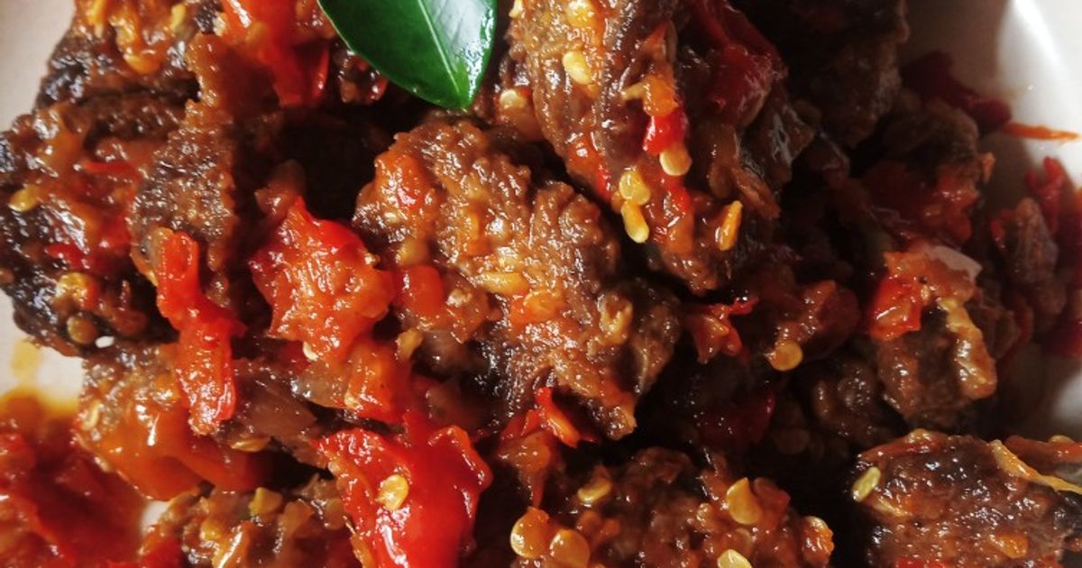 Resep Dendeng Sapi Balado oleh Meieka - Cookpad