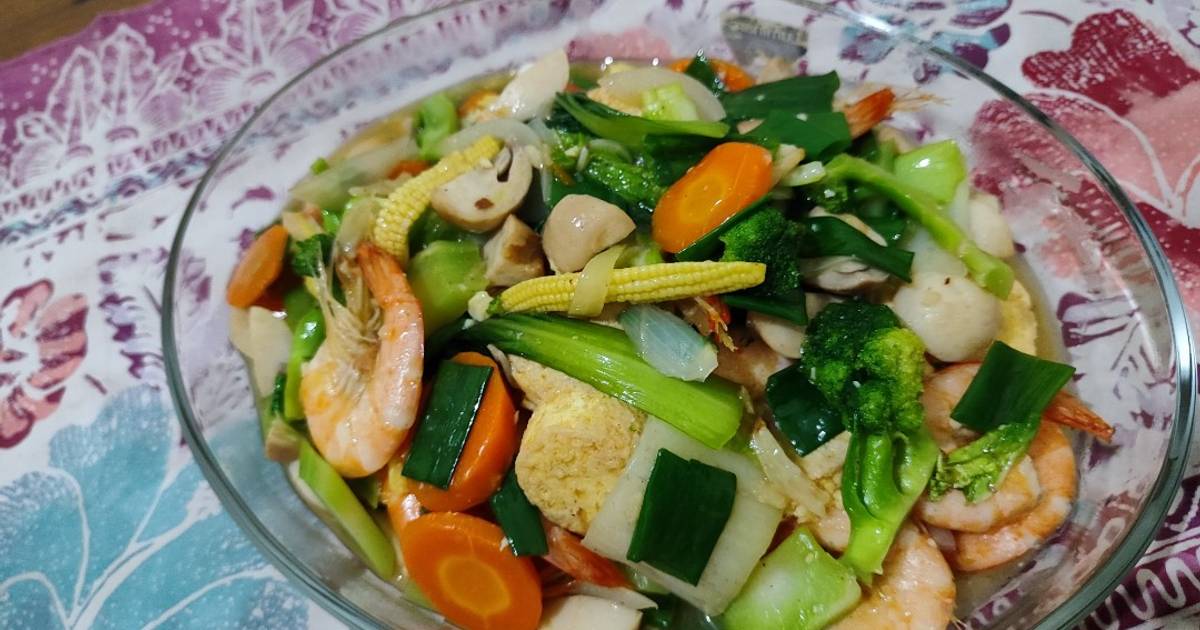Resep capcay goreng praktis: Rasa restoran, sederhana & enak