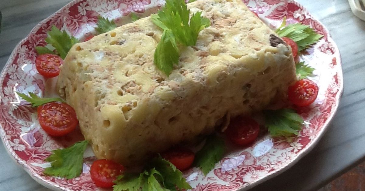 Molde De Coditos Y Atún Receta de Rosa Padrón Argentó- Cookpad