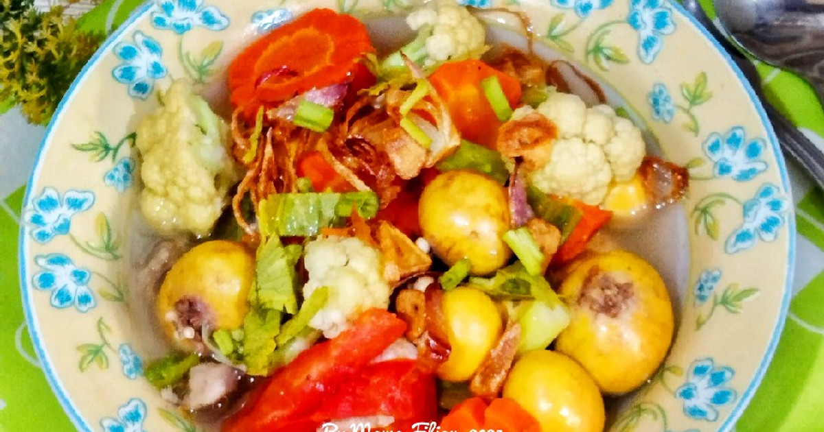 Resep Sop Telur Muda(uritan) oleh Lanjarsih/Mama Fifian ...