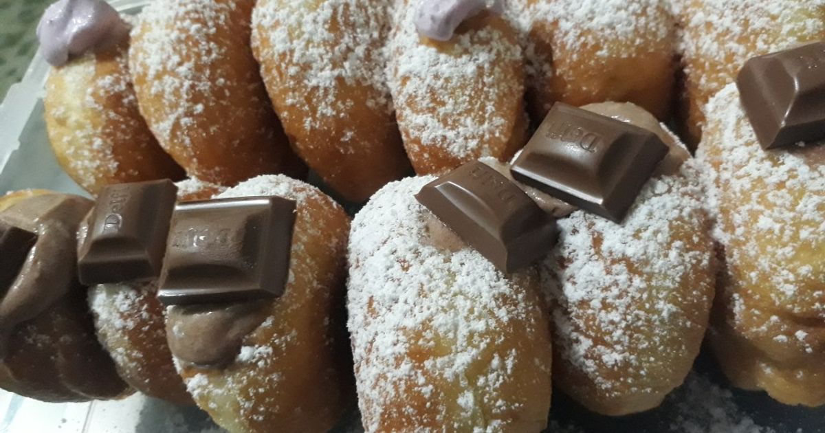 Resep Bomboloni Favorit Isi Coklat & Blueberry oleh Endah Rismawati ...