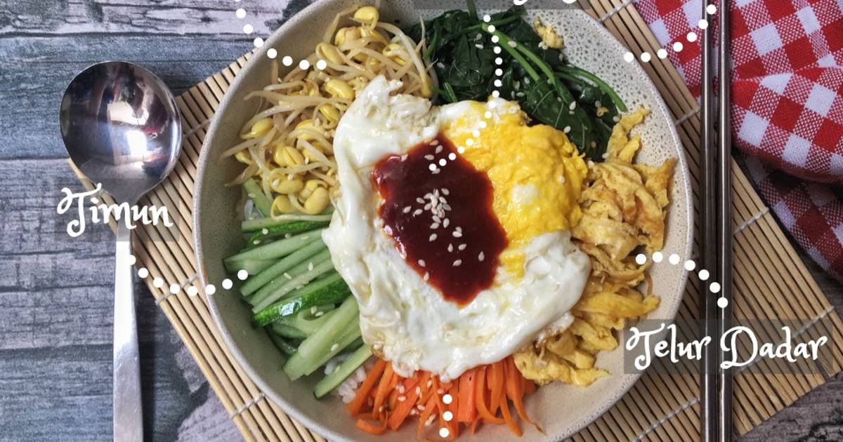 332 resep gochujang homemade bibimbap enak dan mudah - Cookpad