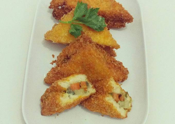 Resep Roti goreng isi sayuran oleh Puri - Cookpad