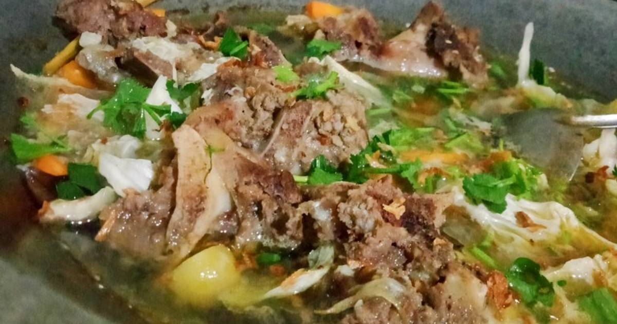 Resep Sup Balungan (Tulang) Sapi oleh Yuniiii Inara - Cookpad