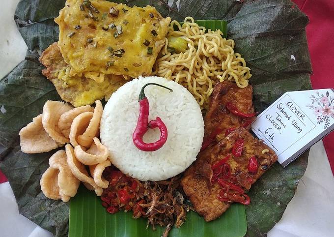 Resep Nasi Jamblang|Khas Cirebon oleh Miss Daroinie - Cookpad