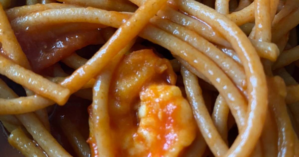 Resep Spaghetti gandum marinara seafood oleh Nadya Febriana - Cookpad