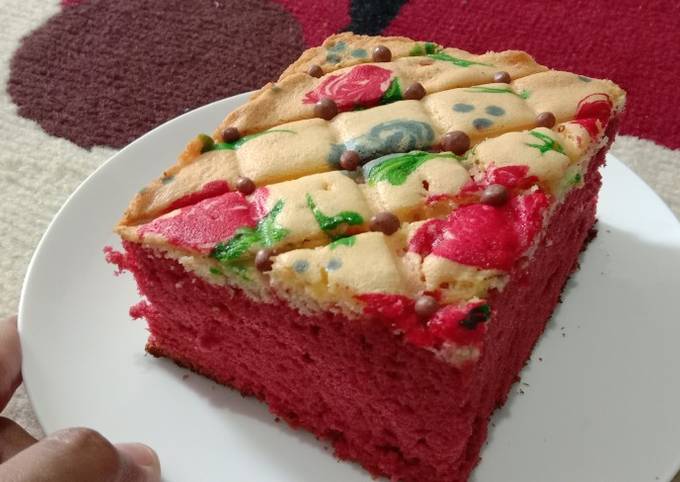 Resep Jelita Marble Cake oleh Bunattar - Cookpad