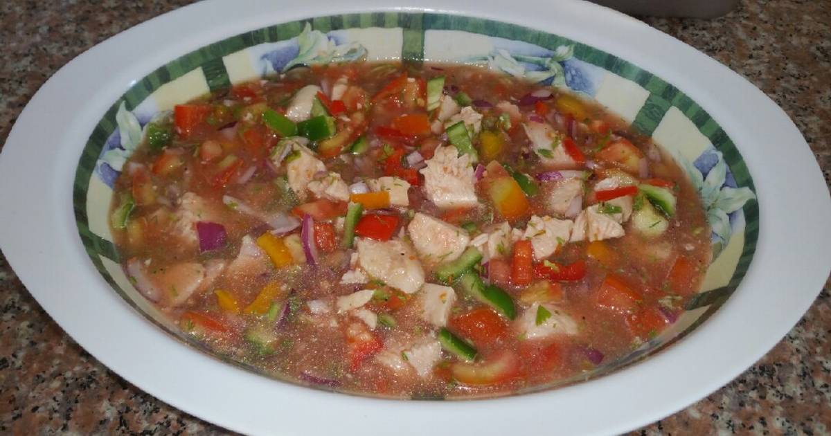 Ceviche de pollo - 52 recetas caseras- Cookpad
