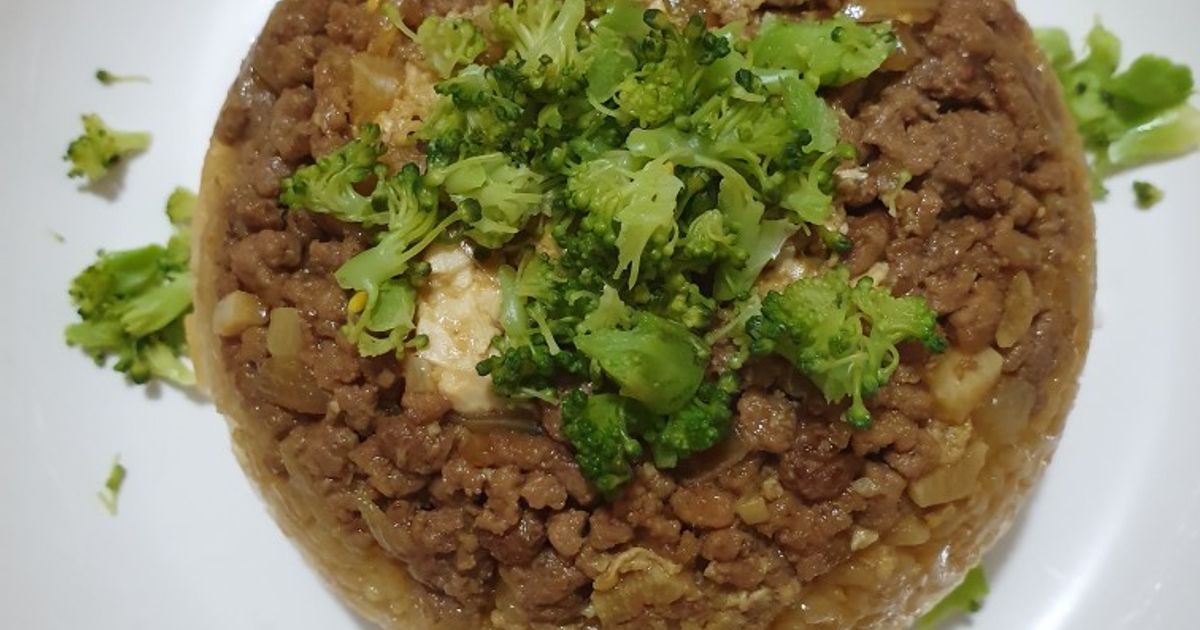 92 resep nasi tim daging cincang enak dan mudah - Cookpad