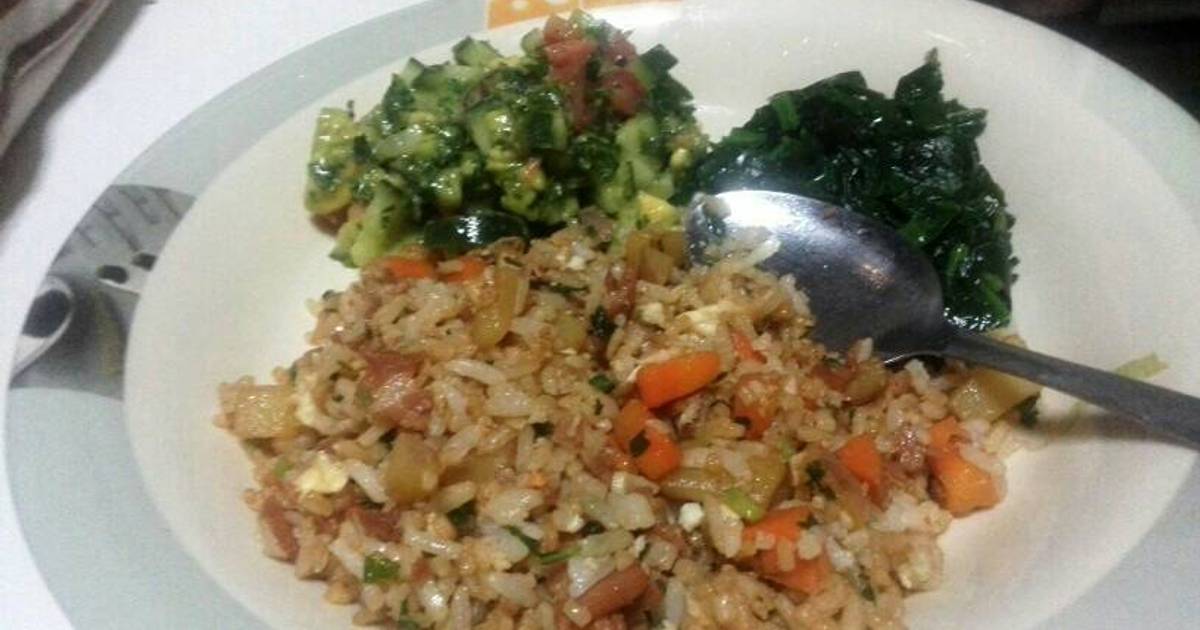 Fried Rice Recipe by Shannon A - Cookpad