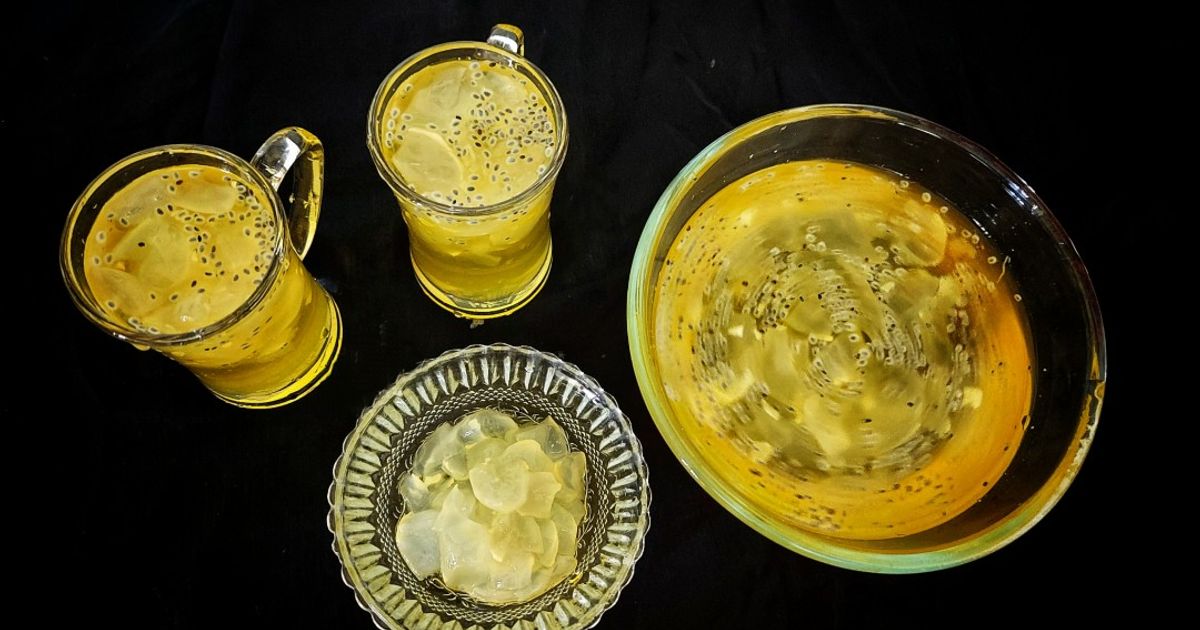 Ice Apple Sharbat Recipe by Ananthi @ Crazy Cookie - Cookpad