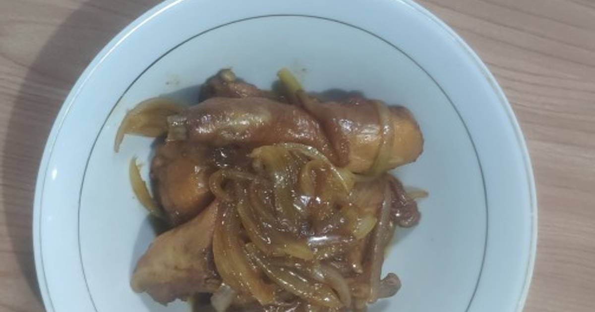 Resep Ayam kecap simple oleh anak bawang - Cookpad