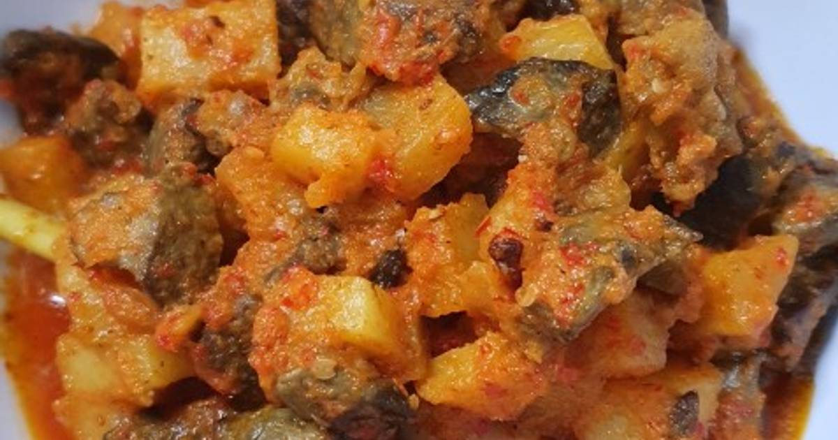 Resep Sambel goreng ati kentang oleh Diamond_kitchen - Cookpad