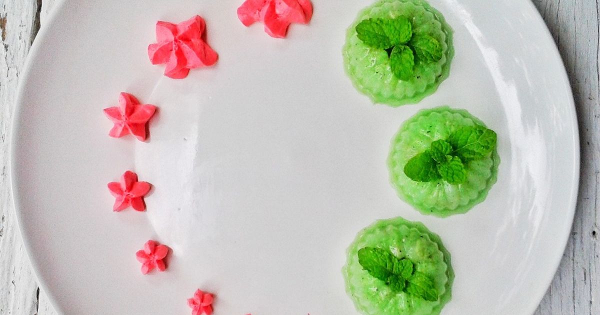 Resep Puding Tape Ketan Ijo (#Cookpadpeduli #Kankerpayudara) oleh tanti ...