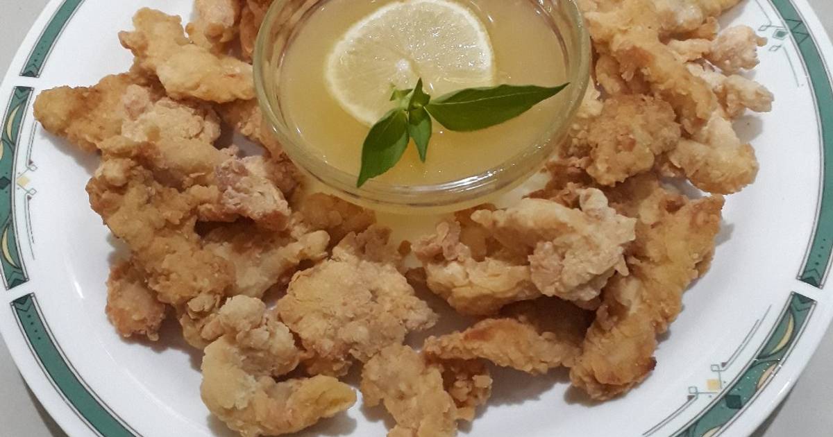 Resep Ayam saus lemon oleh Trisnawati Maria - Cookpad