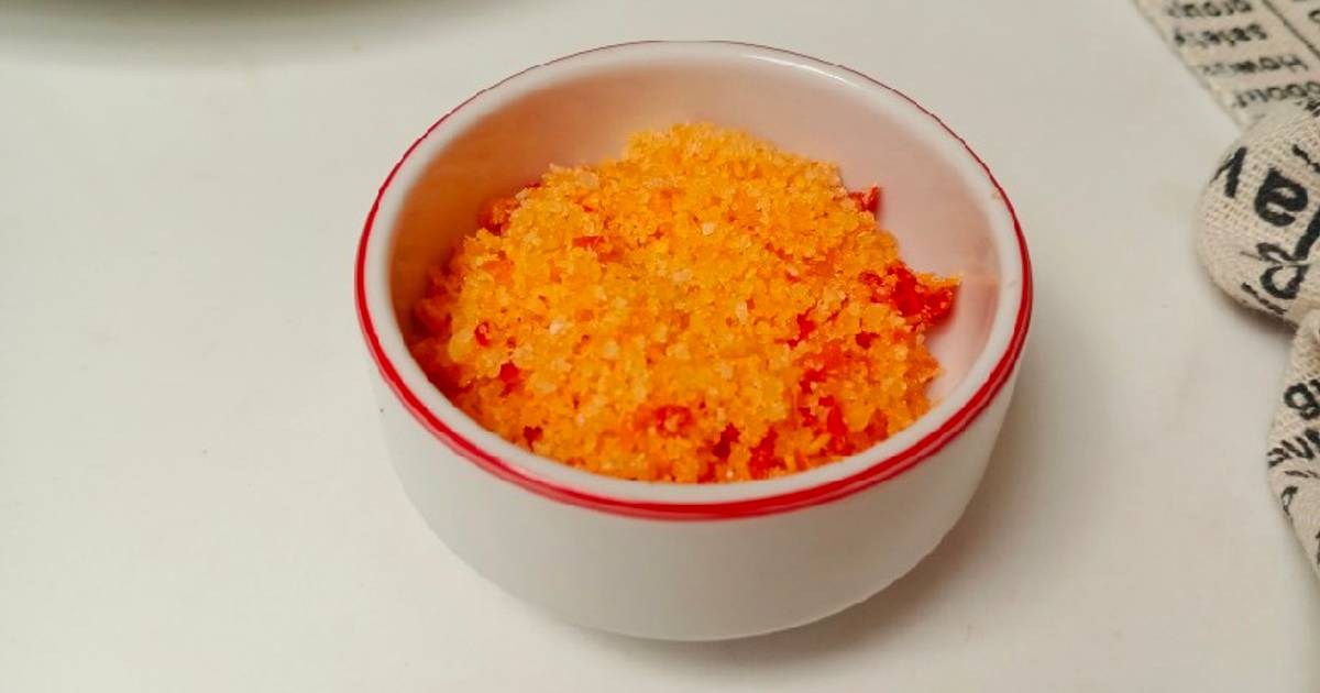 Resep Garam Bumbu Rujak oleh fransiska arie - Cookpad