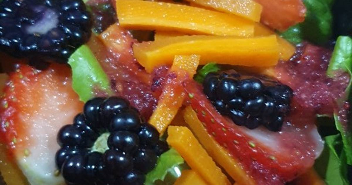 طريقة عمل سلطة التوتيات الصحية قليلة الصوديوم و البوتاسيوم على اصولها ...