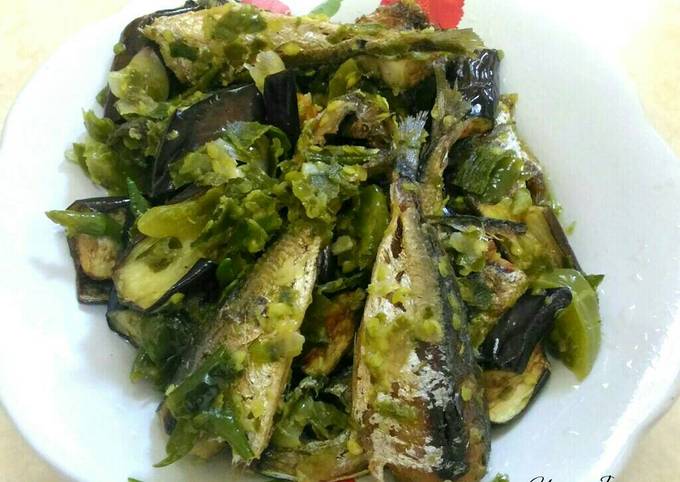 Resep Cabe hijau ikan serai dan terong oleh Desembri Yesti - Cookpad