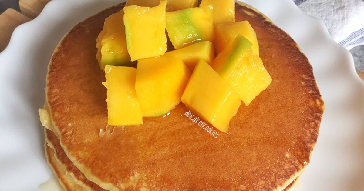 125 resep pancake mangga enak dan sederhana - Cookpad