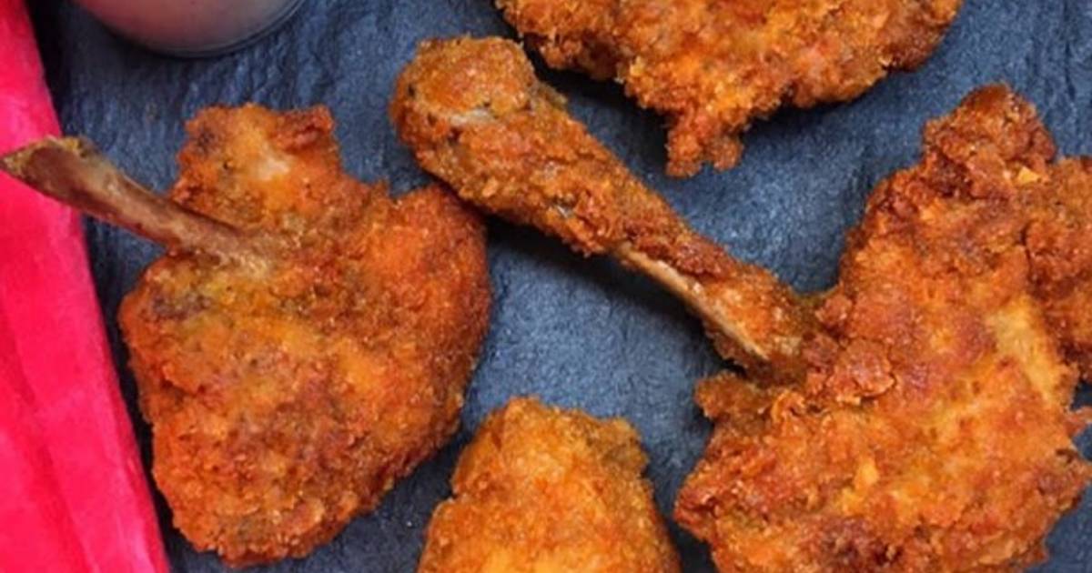 Crispy kfc chicken Recipe by Shaheen Mustafa - Cookpad