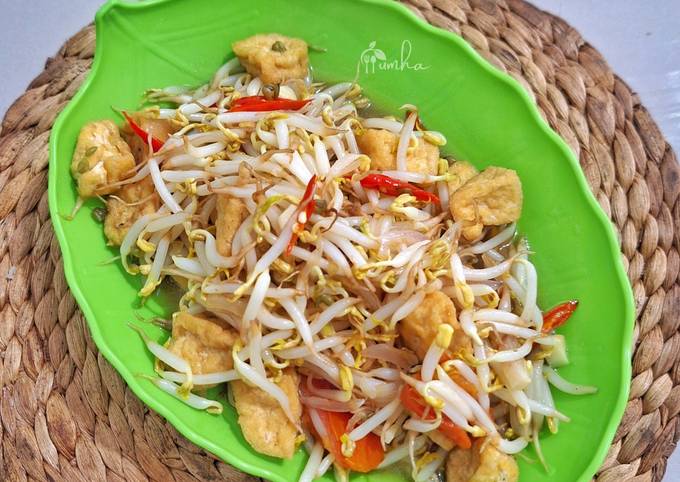 Resep Cah Tauge Tahu oleh Ayu Umha - Cookpad