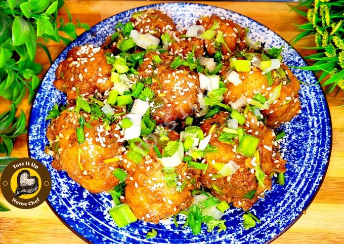 Korean Style Sweet And Sour Gobhi Vegetable Recipe Recipe By Rumana Irfan Cookpad