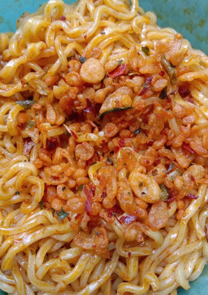 Resep Indomie Ayam Geprek x Sedaap Korean Cheese Buldak || Mie Instan ...