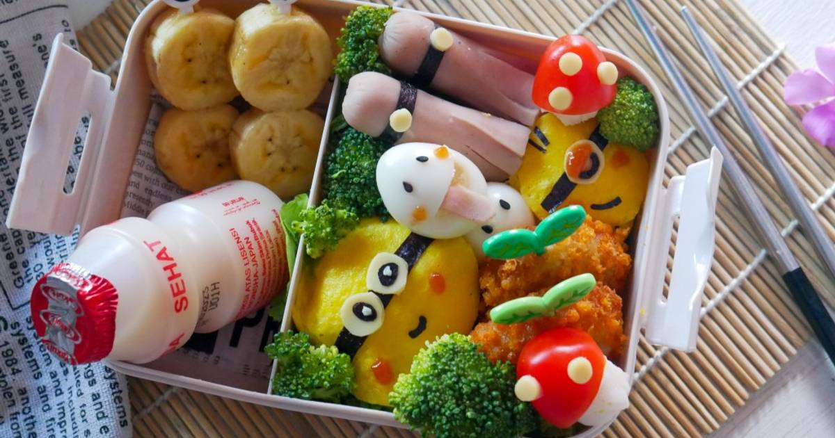 Resep Bento Anak Minimalis oleh shofisquenta - Cookpad