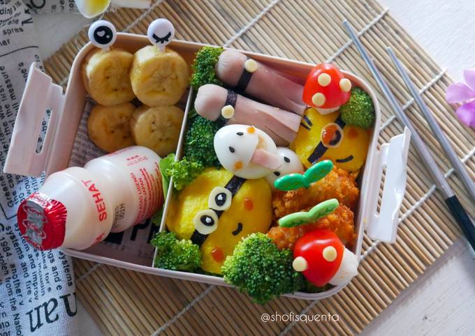 Resep Bento Anak Minimalis oleh shofisquenta - Cookpad