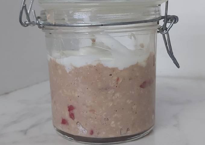 Avena cocida sabor banana split Receta de Yaritza - Cookpad