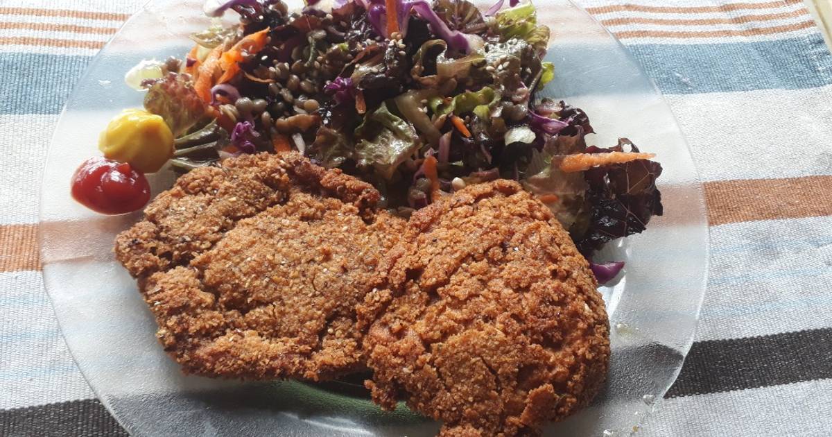 Milanesas de seitan - 9 recetas caseras- Cookpad