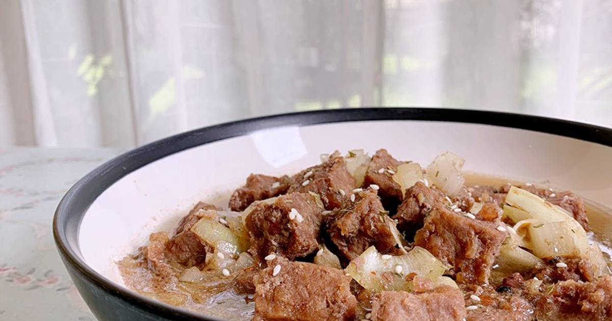 Resep Beef Saikoro masak Bistik oleh Zhaa - Cookpad