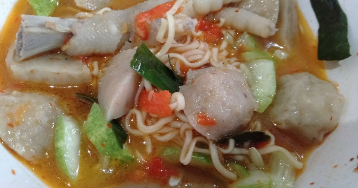 Resep Soteng / Sotengker (Baso Bonteng Ceker) oleh Aissgreyz - Cookpad