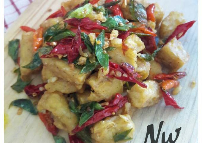 Resep Tahu Crispy Cabe Garam oleh Nw - Cookpad