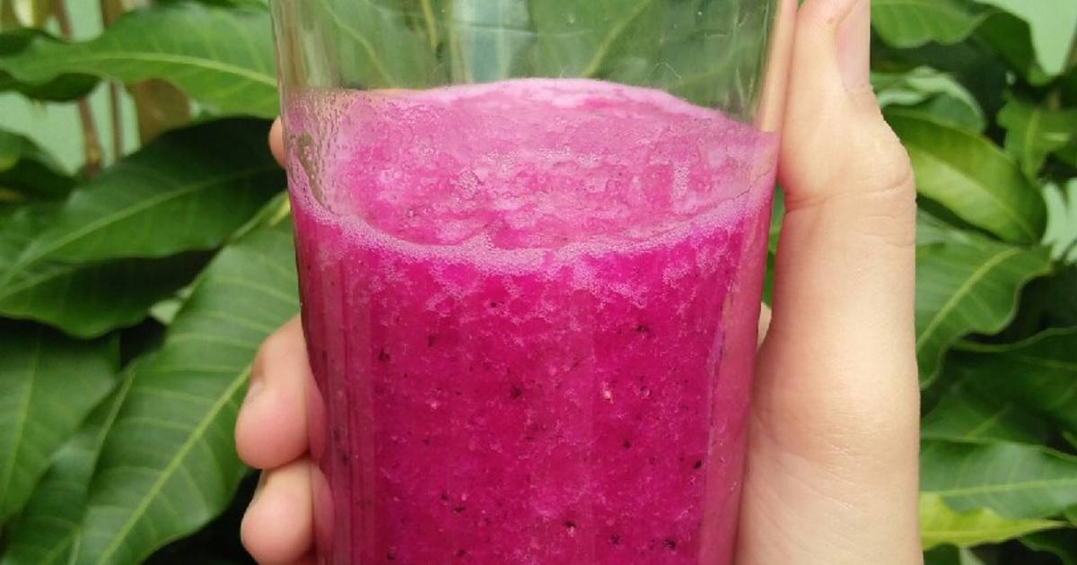 69 resep juice nanas buah naga merah enak dan sederhana ala rumahan ...