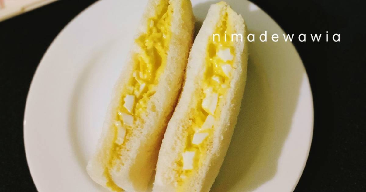 Resep Tamago Sando (Sandwich Telur asal Jepang) oleh Wawia Ni Made - Cookpad