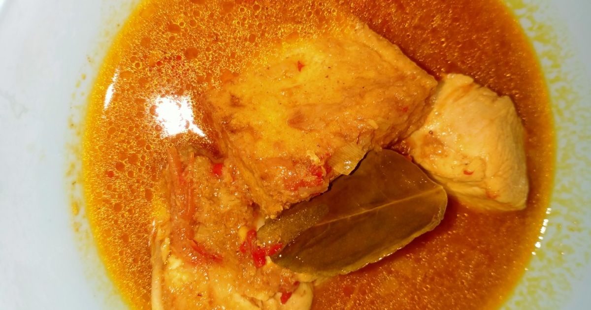 Resep kare ayam tahu tanpa serai rumahan enak dan mudah - Cookpad