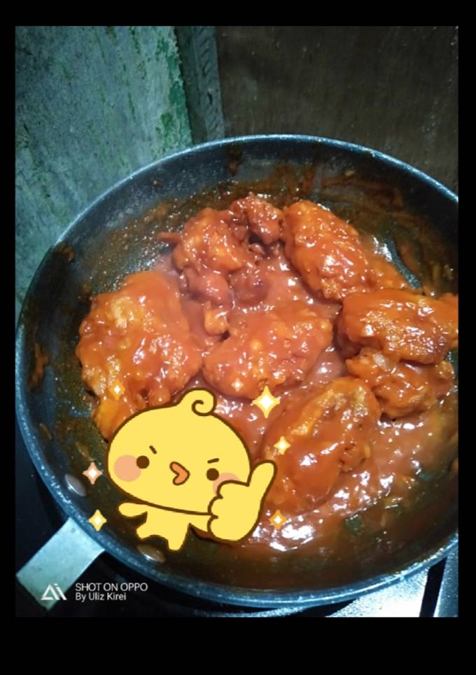 Resep 429. Fire Chicken by Uliz Kirei oleh Sri Sulistiani (Verliz ...