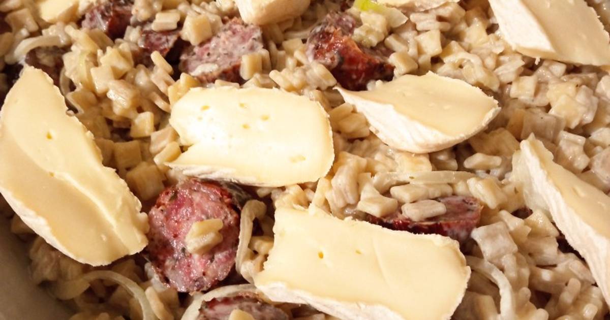 Croziflette aux diots de Savoie de Elise au pays des merveilles - Cookpad