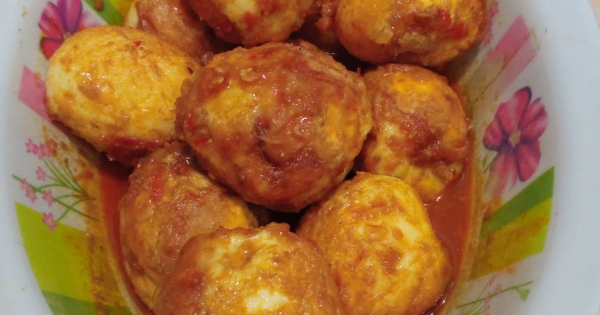 Resep 5. Semur Endog (Telur) oleh Neneng Nur Intan - Cookpad