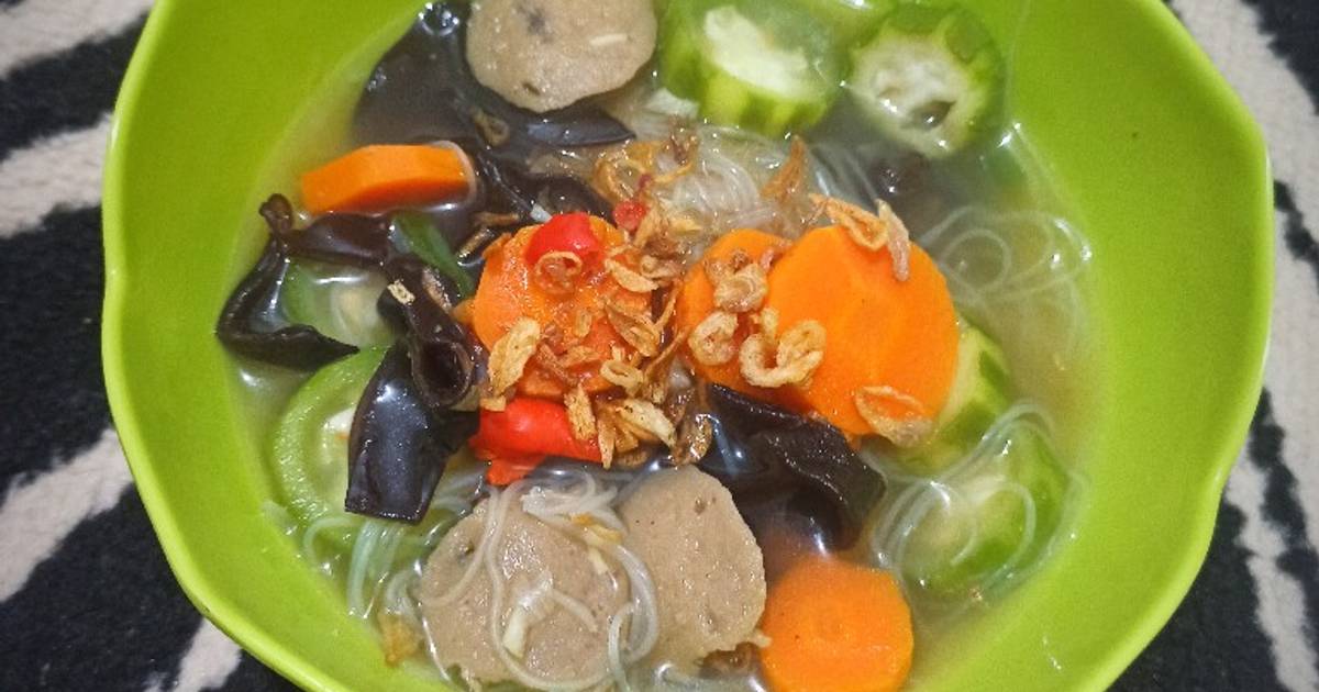 480 resep sayur bening bakso enak dan sederhana ala rumahan - Cookpad