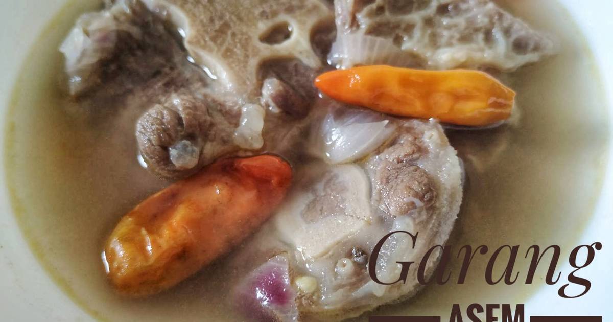 Resep Garang Asem Buntut Sapi oleh NurulRk - Cookpad
