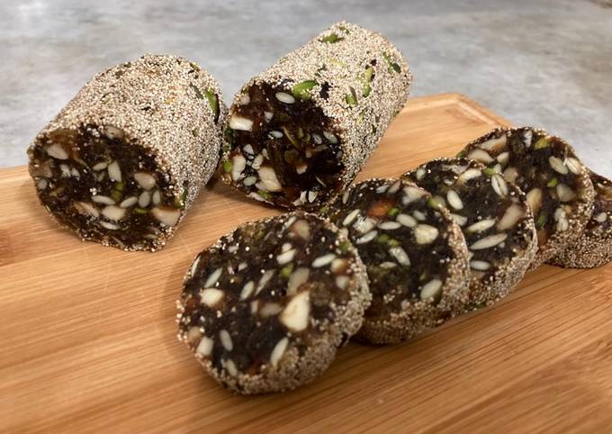 Date-Dry Fruit Roll Recipe by Naheed Alam - Cookpad