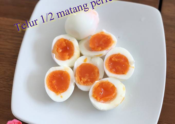 Resep Resep Telur Setengah Matang perfect ala Ramen jepang oleh Airin Widjaya - Cookpad