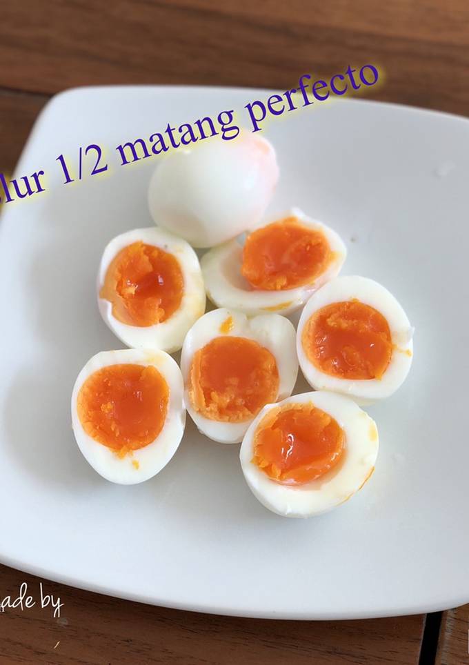 Resep Resep Telur Setengah Matang perfect ala Ramen jepang oleh Airin Widjaya - Cookpad