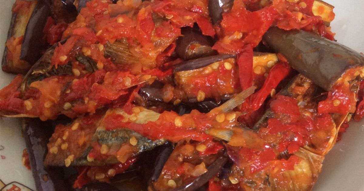 Resep Sambal🌶Terung Ikan Asin Kembung🍆🐟 oleh Mimi Febrina - Cookpad