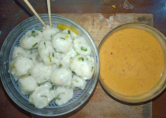 Resep Cilok saus kacang oleh Nafiatus Sholihah - Cookpad