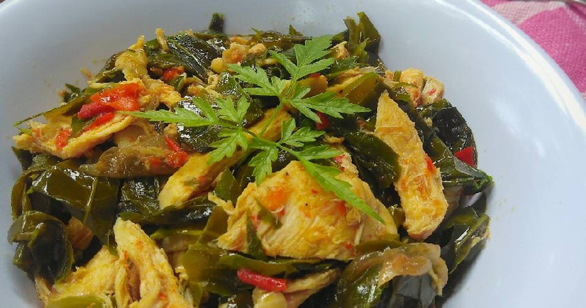 Resep Oseng Ayam Daun So/Daun Melinjo oleh Syifa_hana - Cookpad