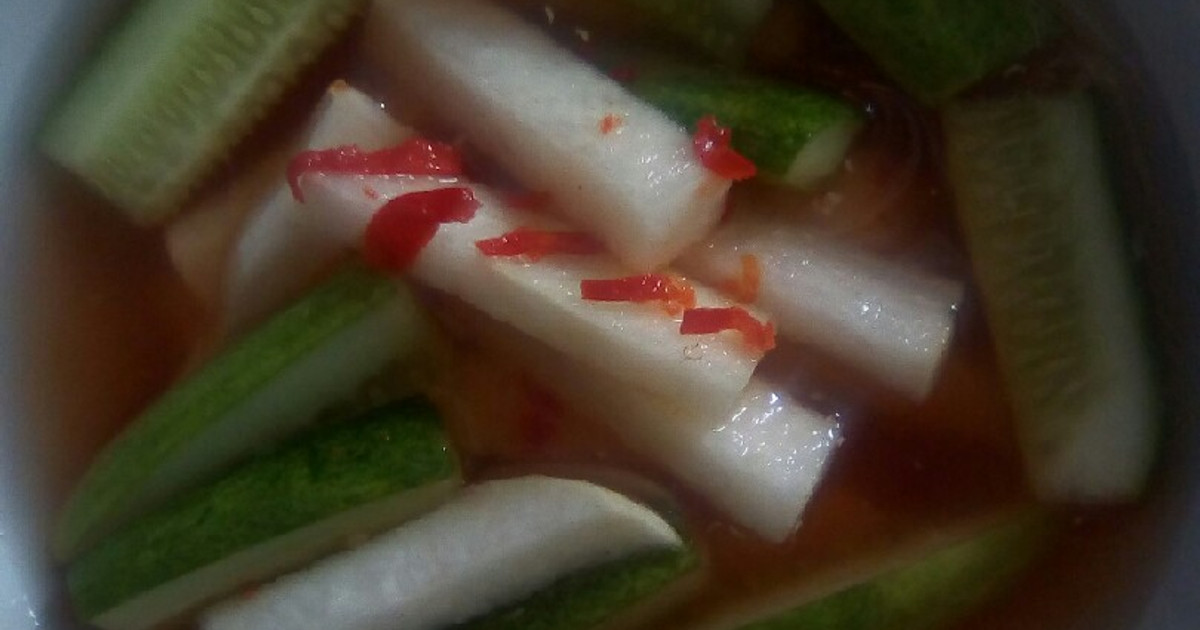 Resep Asinan Bengkuang Timun oleh 🌷 Sani Nadhifah 🌷 - Cookpad