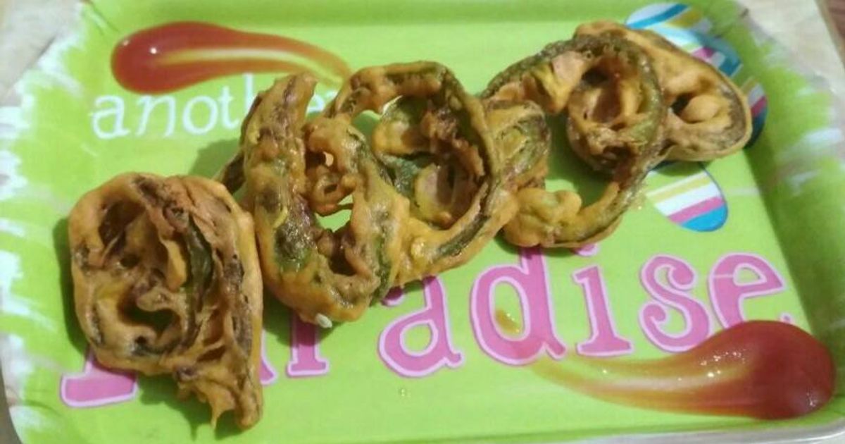 Delicious Capcicum Rings Recipe by Arti Gupta - Cookpad